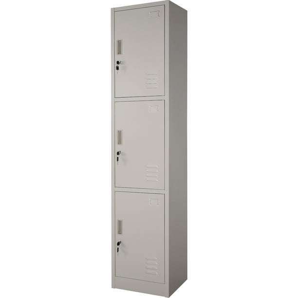 Locker Casillero Organizador Gutstark Metal 3 Puertas Oficina Llave ...