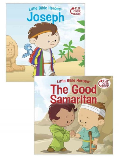 Pre-Owned Joseph/The Good Samaritan Flip-Over Book (Little Bible Heroes ...