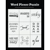 Word Plexer Puzzle: Rebus Puzzles Word Phrase Games Teasers Book Large ...