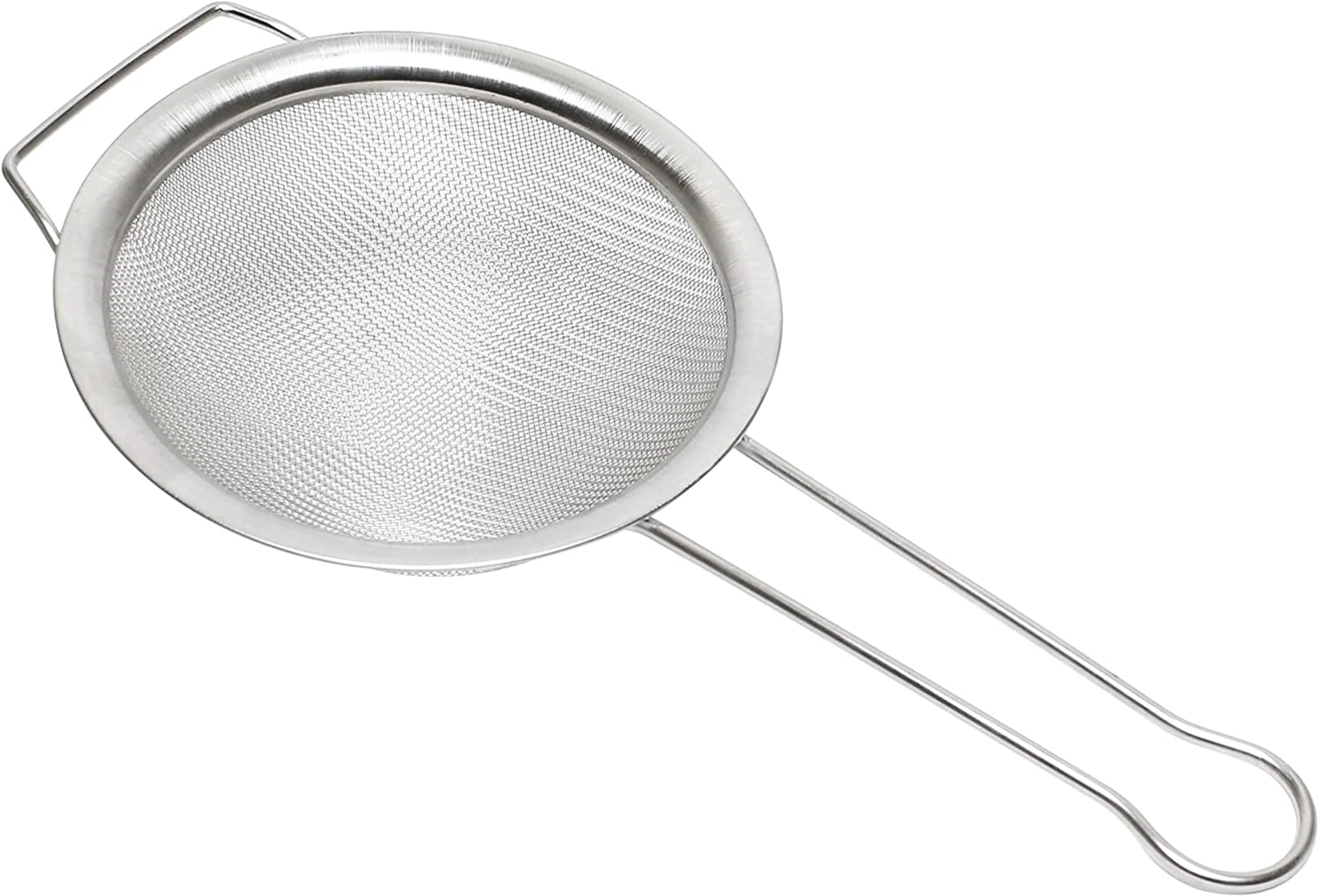 Truecraftware – 9-Inch Stainless Steel Single Mesh Strainer with Frame ...