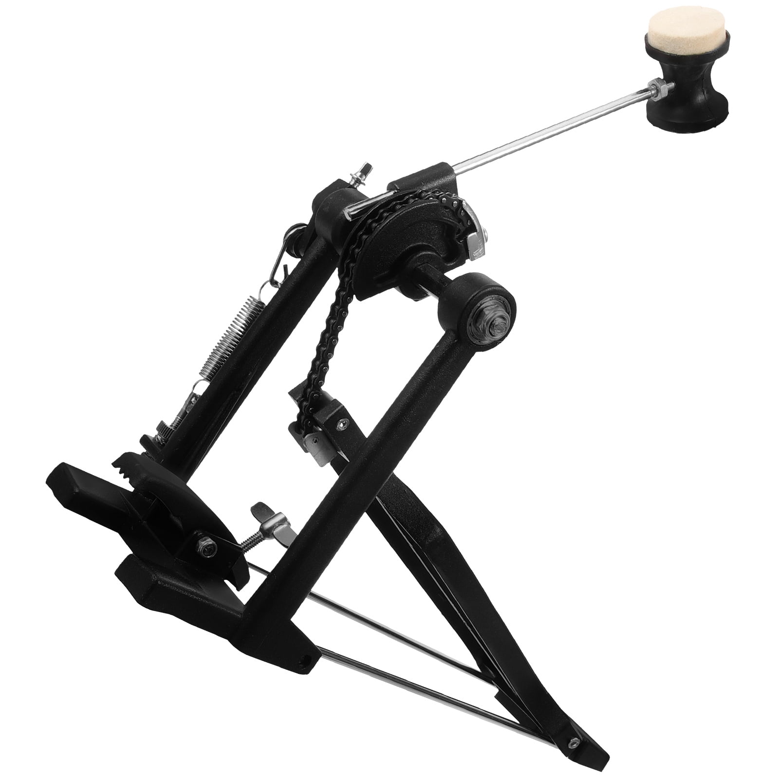 Click here for Upouart Single Kick Drum Pedal Bass Drum Pedal Bla... prices