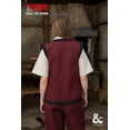 Burgschneider - Dungeons & Dragons Monk Vest Bordeaux/Black (size: XS ...