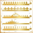 Gold Paper Crowns, Diy Birthday King Crowns Craft to Decorate, Paper ...