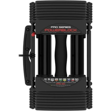 PowerBlock Elite Exp Adjustable Dumbbell Stage 2 Expansion Kit 20 lb ...