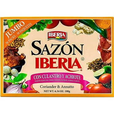 Iberia Sazon with Coriander and Annatto - Walmart.com