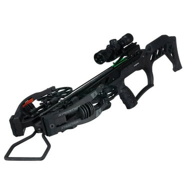 Xpedition Archery Scrapeline 390X Crossbow, 390 FPS, 4x32 Illuminated ...