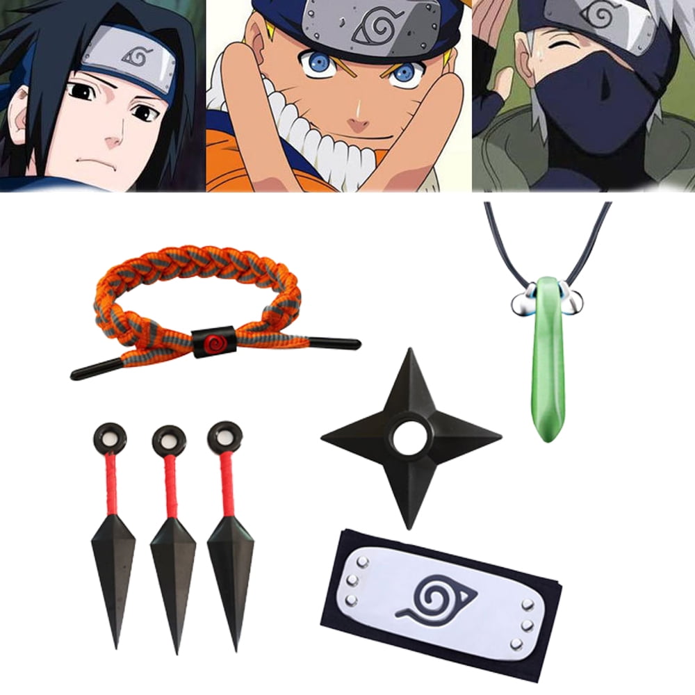 Buy Anime surrounding Naruto model hairband ring props Naruto Sasuke ...