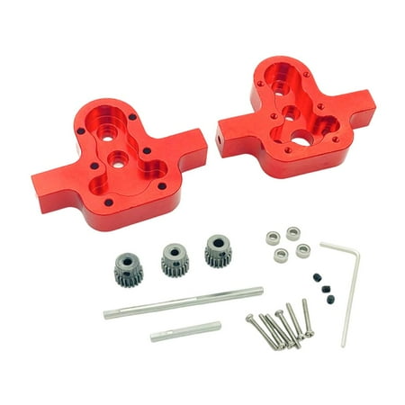 D90 Transfer Case Gearboxk Aluminum, Metal Replaces Black RC Crawler ...
