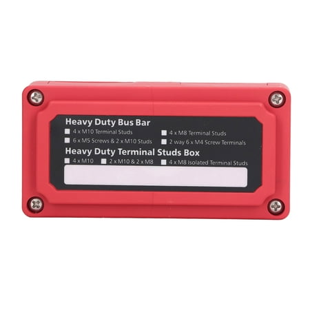 300A Bus Bar Heavy Duty Module Design Power Distribution Block, 48V DC ...