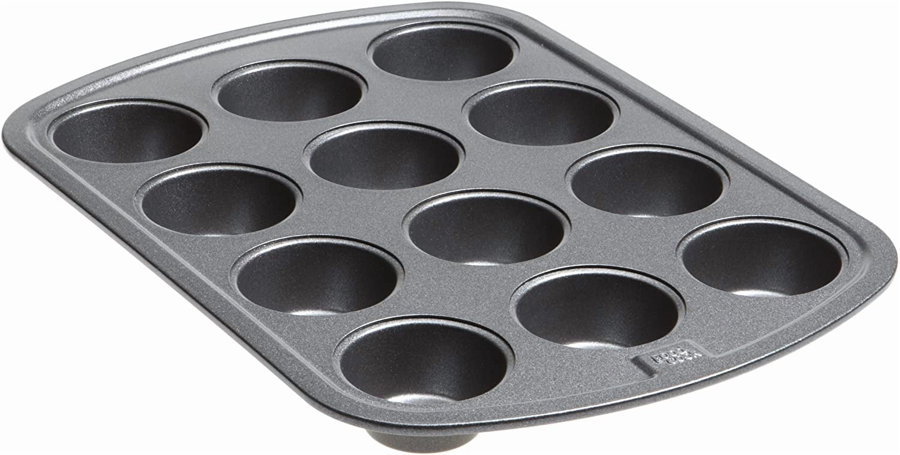 GoodCook Everyday Nonstick Steel Mini Muffin Pan, 12 Cup, Gray - Walmart.ca