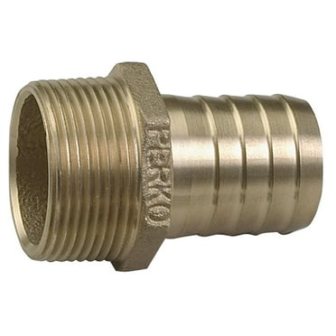 Perko Cast Bronze Seacock with Straight Hose Adapter - Walmart.com