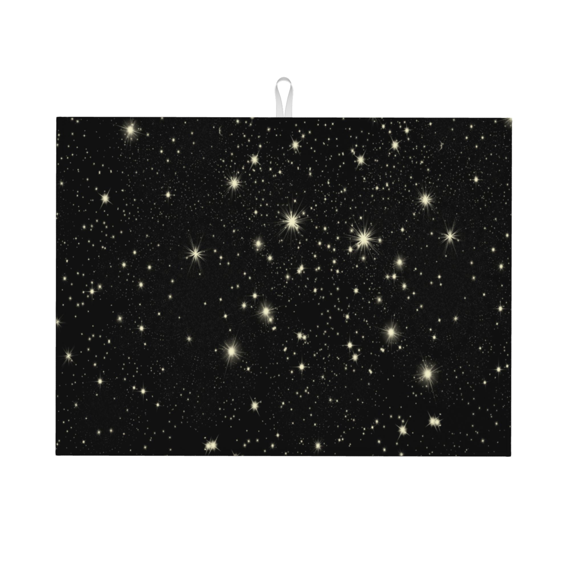 XMXY Dish Drying Mat for Kitchen Counter, Night Stars Starry Sky ...