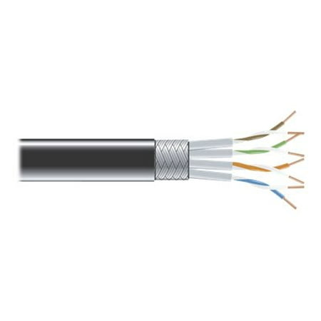 Black Box CAT6 - Bulk cable - 1000 ft - screened shielded twisted pair ...