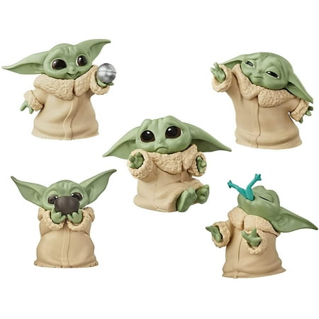 Star Wars Small Yoda Toys Collection The Child Collectible Toys 2.2 ...
