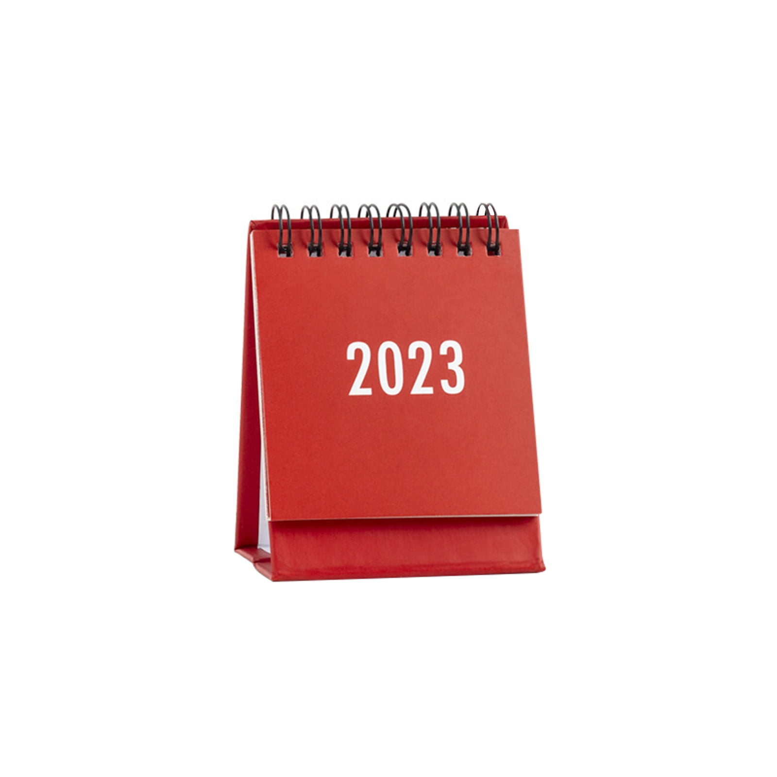 Calendar Desk 2023 Small Standing Desktop Mini Office Monthly Table