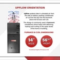 Goodman 1.5 Ton 13.4 SEER2 92% 40000 BTU Natural Gas Furnace & Air ...