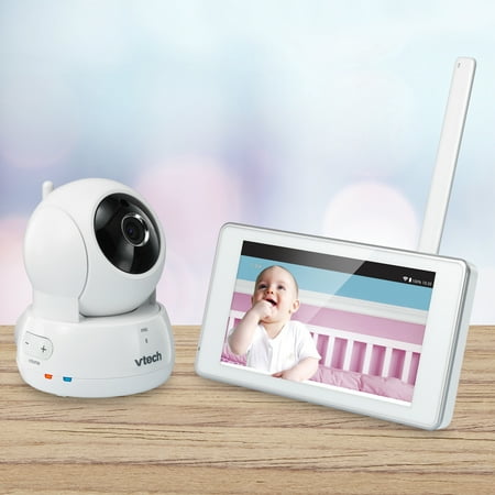 VTech VM991, Wi-Fi Video Baby Monitor, Remote Access, Pan & Tilt Camera ...