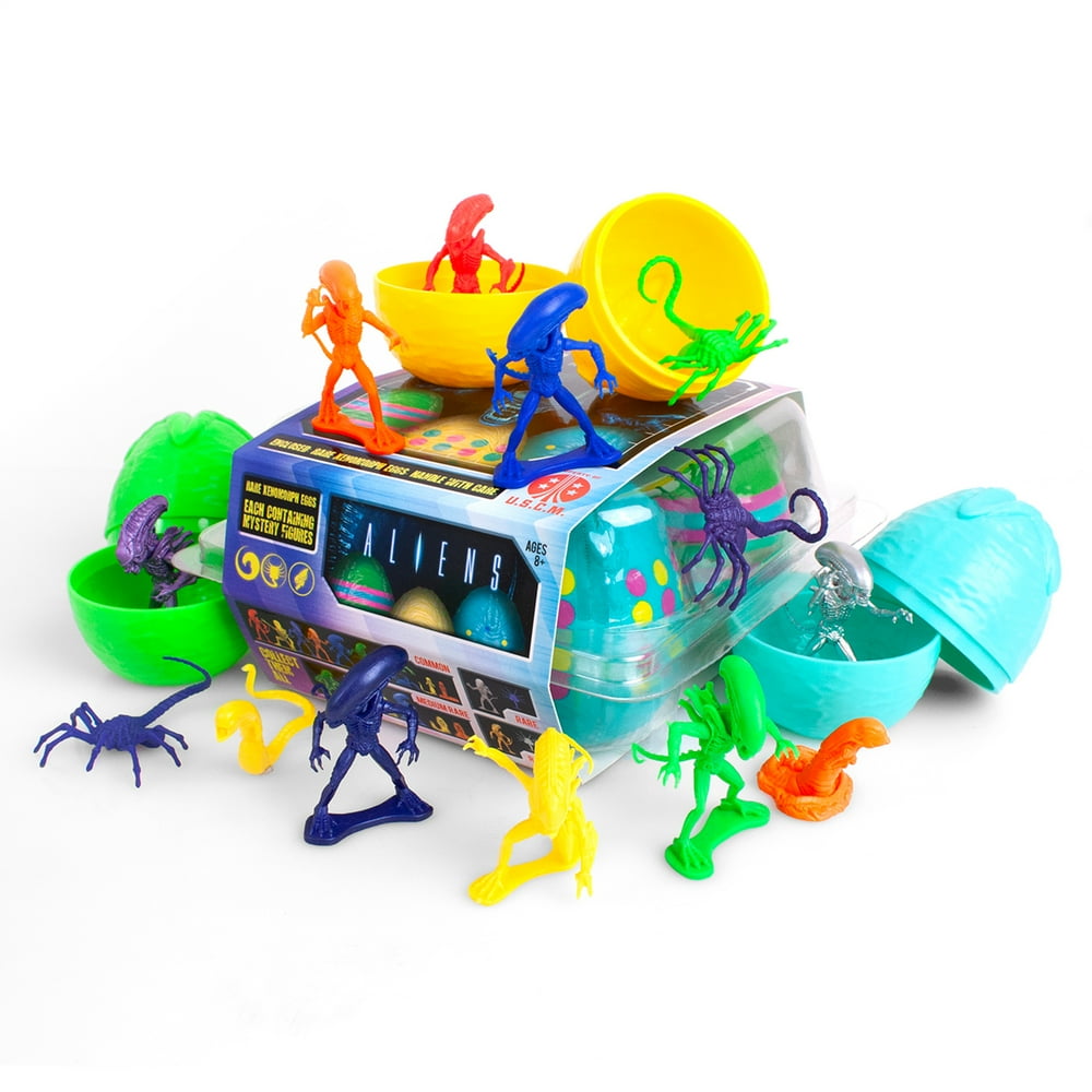 Exclusive Alien Egg Pod Xenomorph 3” Collectible Figures, 4 Pack ...