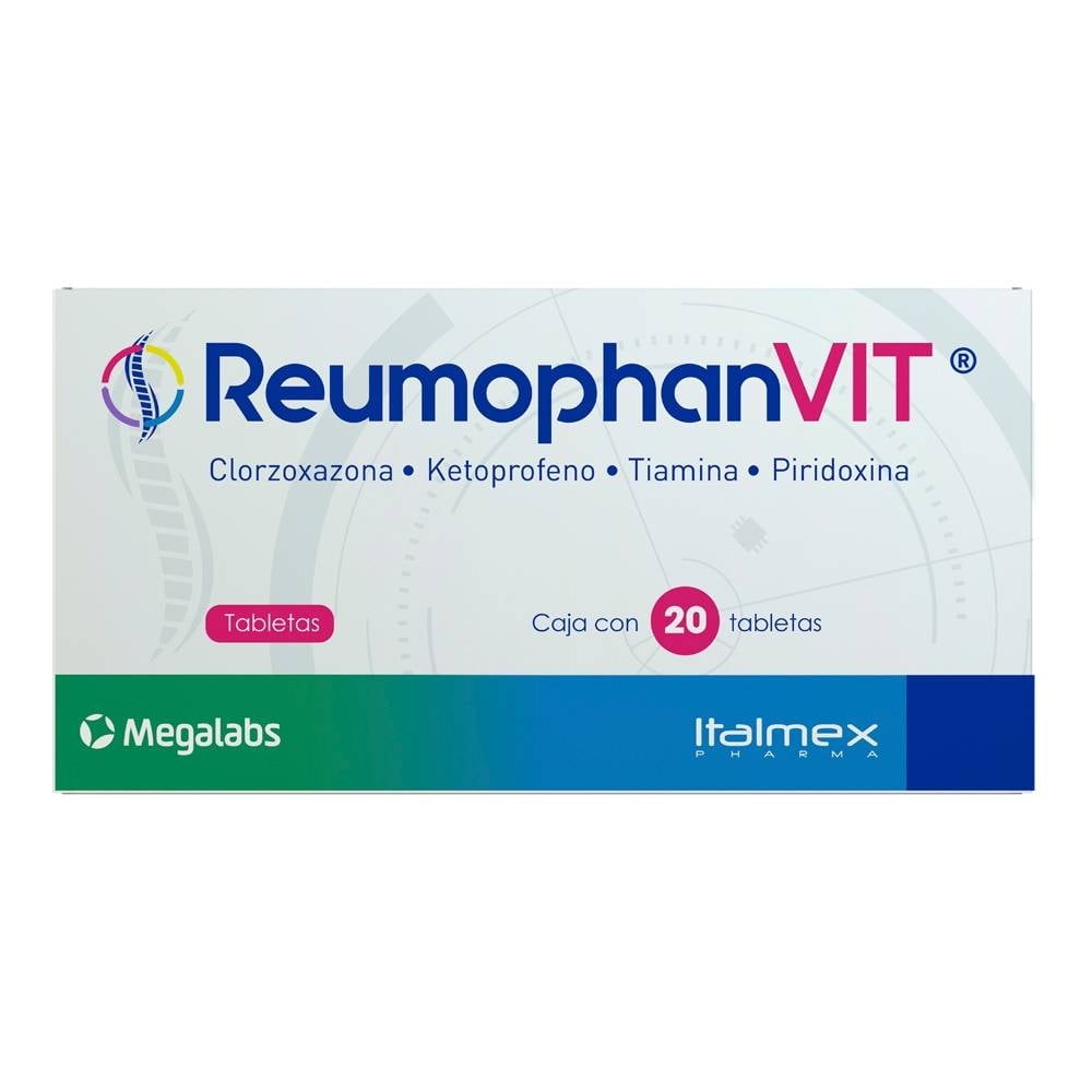 Reumophan Vit 20 tabletas | Walmart en línea