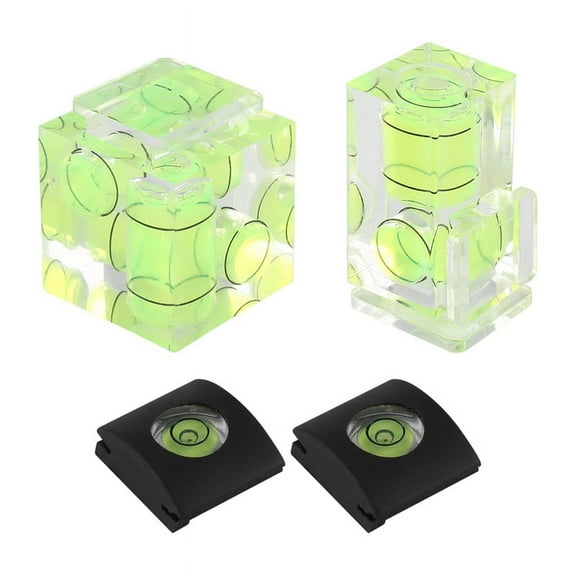 Hot Shoe Level Three Axis Bubble Spirit Level Camera Level Standard ...