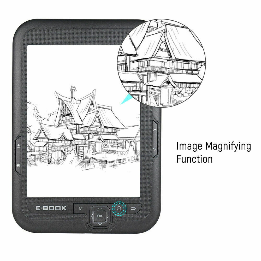 Buy 6 Inch 16GB Ebook Reader E-Ink Capacitive E Book Light Eink Screen ...
