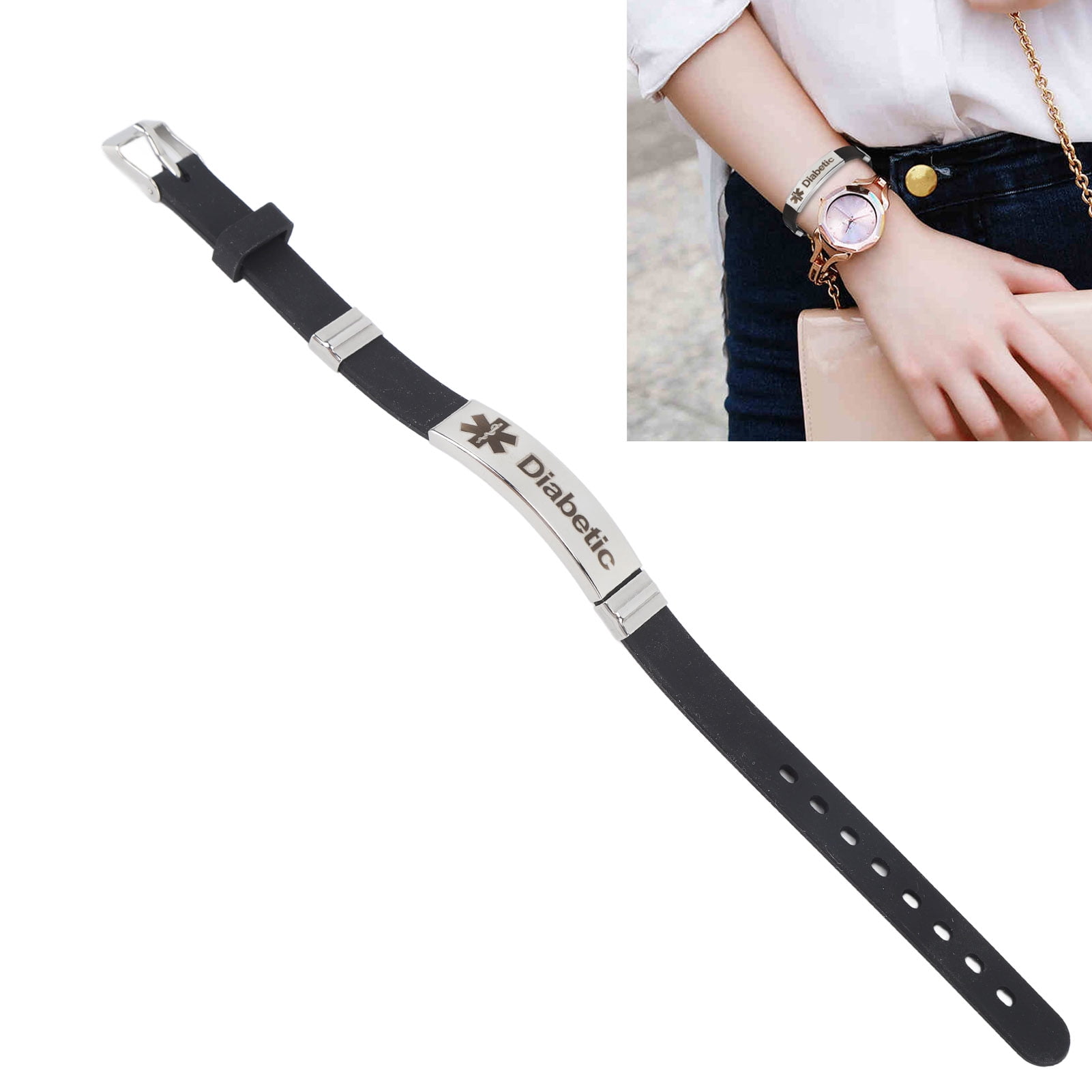 Click here for Estink Diabetes Bracelet  Diabetic Bracelet Alert... prices