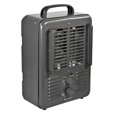 Hyper Tough 1500W Utility Space Heater, Fan-Forced Type, Indoor, Black ...