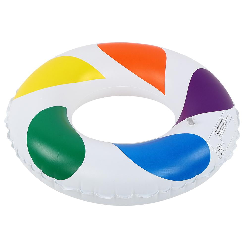 LYUMO PVC Summer Children Colorful Swimming Ring Life Rings Pool Kid ...