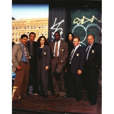 NYPD Blue Group Picture in Formal Attire with Badge Photo Print (8 x 10 ...