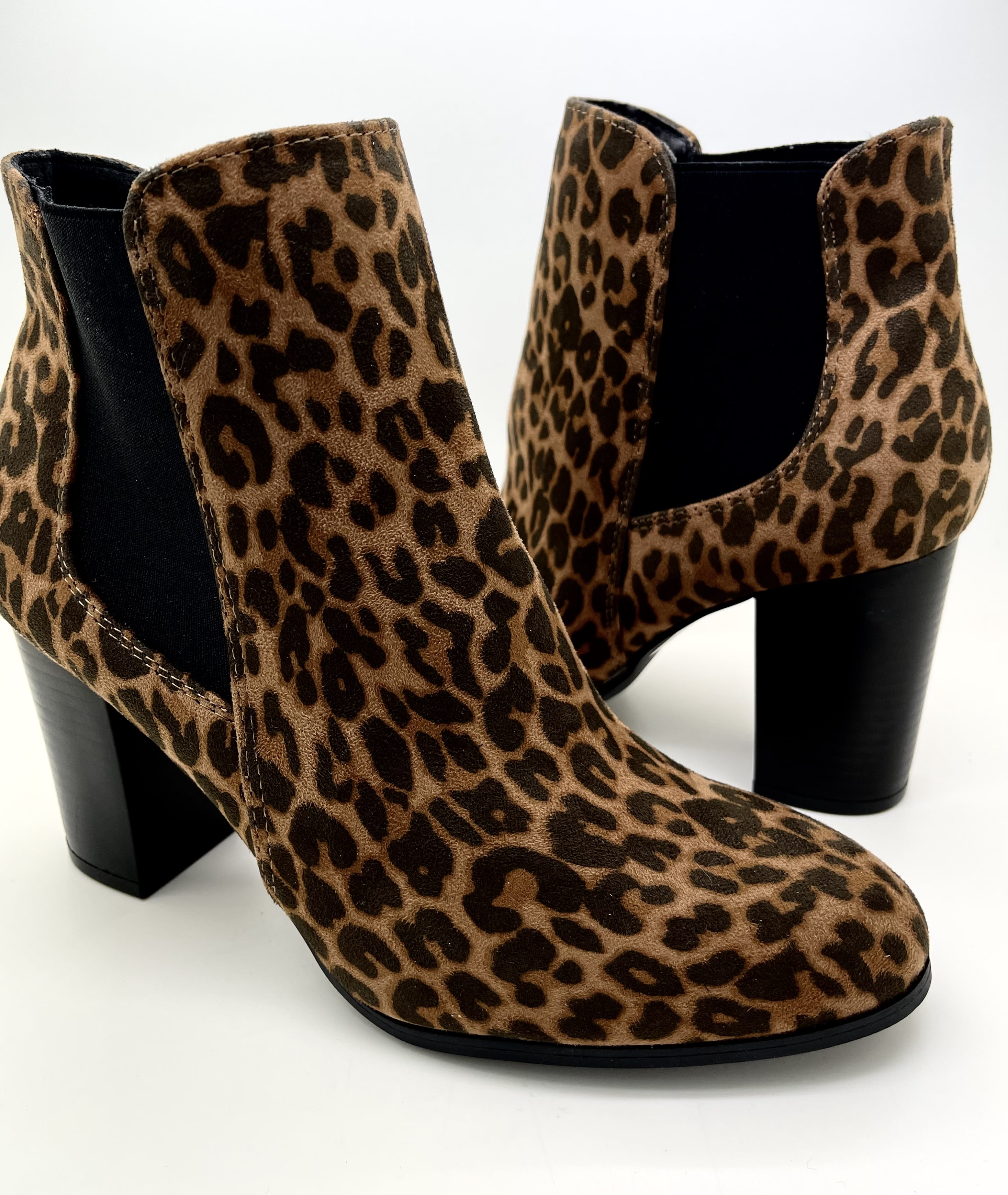 Leopard Print Womens Ankle Boot Bootie - Walmart.com