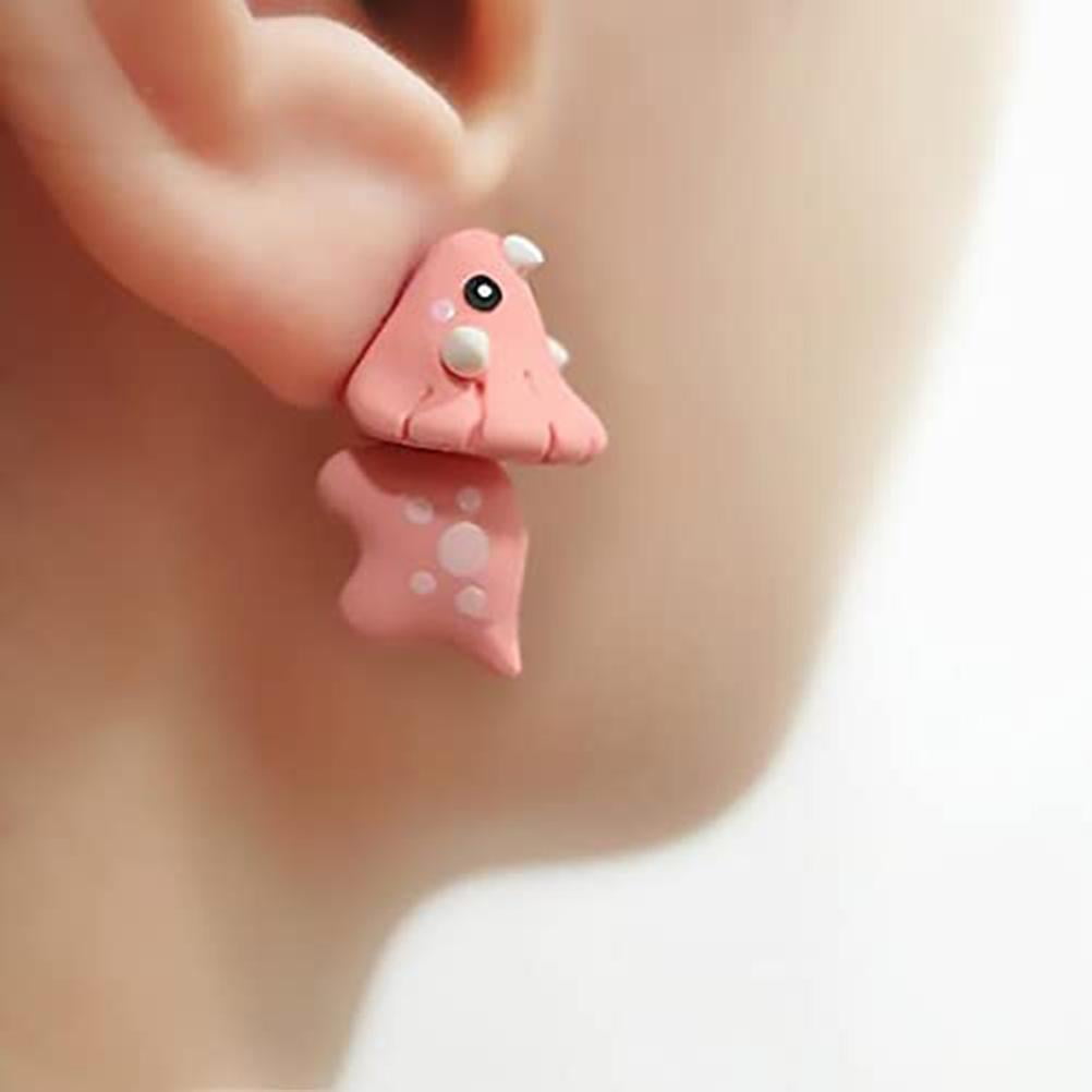 Click here for Workhe Cute Animal Bite Earring Fashion 3d Animal... prices