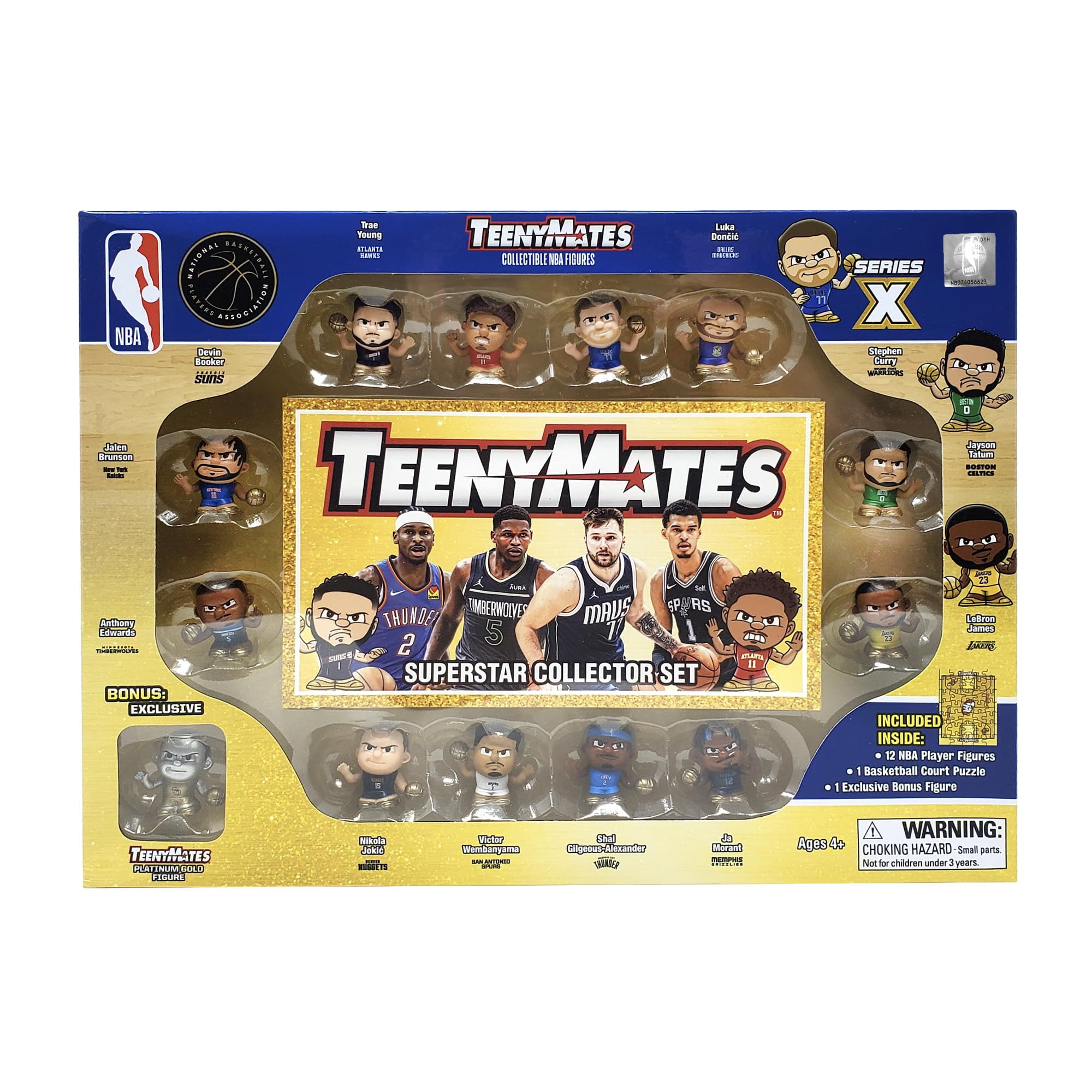 Set de regalo Party Animal NBA TeenyMates 2025 con 13 figuras | Walmart ...