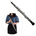 Muslady C Key Oboe with Precision Nickel,plated Keys and Carry Bag, Ideal for Woodwind Musicians ...