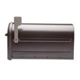 Architectural Mailboxes Mapleton Post Mount Mailbox, Rubbed Bronze, Large, Galvanized Steel ...