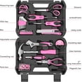 Pink Tool Kit 69 Piece Tool Kit for Women Small Basic Hand Tool Box ...