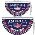 4th of July Porch Decorations, 250th Anniversary Patriotic Bunting ...