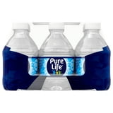 Pure Life Purified Water, 8 Fl Oz, Plastic Bottled Water (12 Pack ...