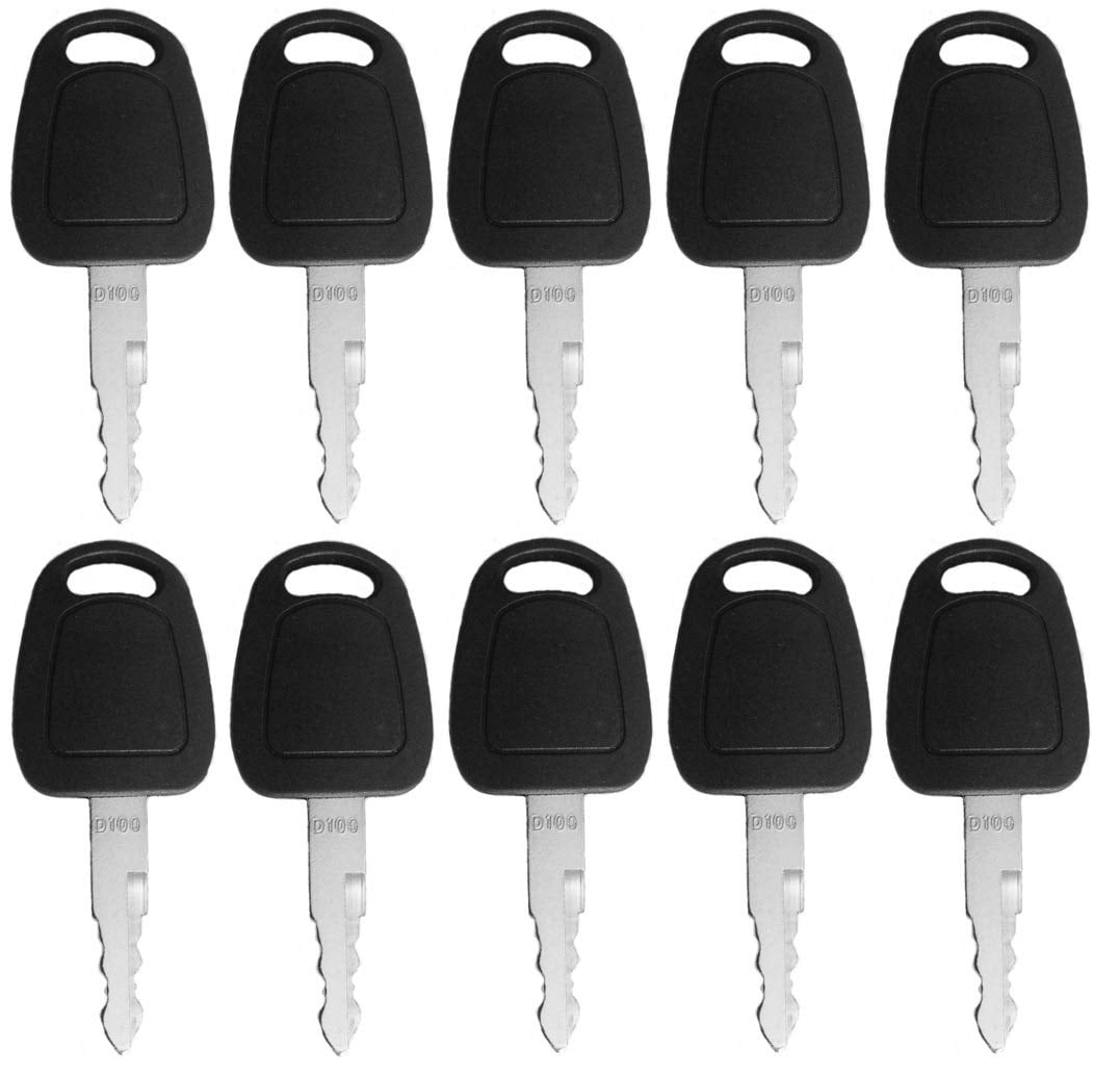10 Pack Keys for Doosan, Daewoo, Terex, Bobcat E80 F900 Excavator ...