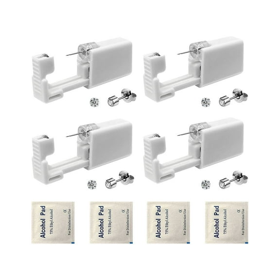 Deago Ear Piercing Gun Kit, 326Pcs, Stainless Steel Needles, DIY ...