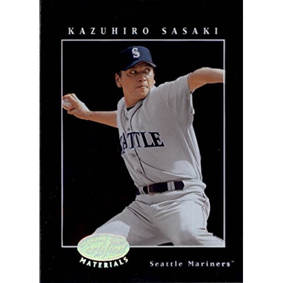 2001 Leaf Certified Materials #26 Kazuhiro Sasaki MLB Baseball Trading ...