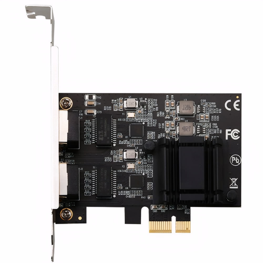 Tarjeta Red PCIe 2 Puertos 2 5 GB 1 Gbps/100 M/10 M Tarjeta NIC ...