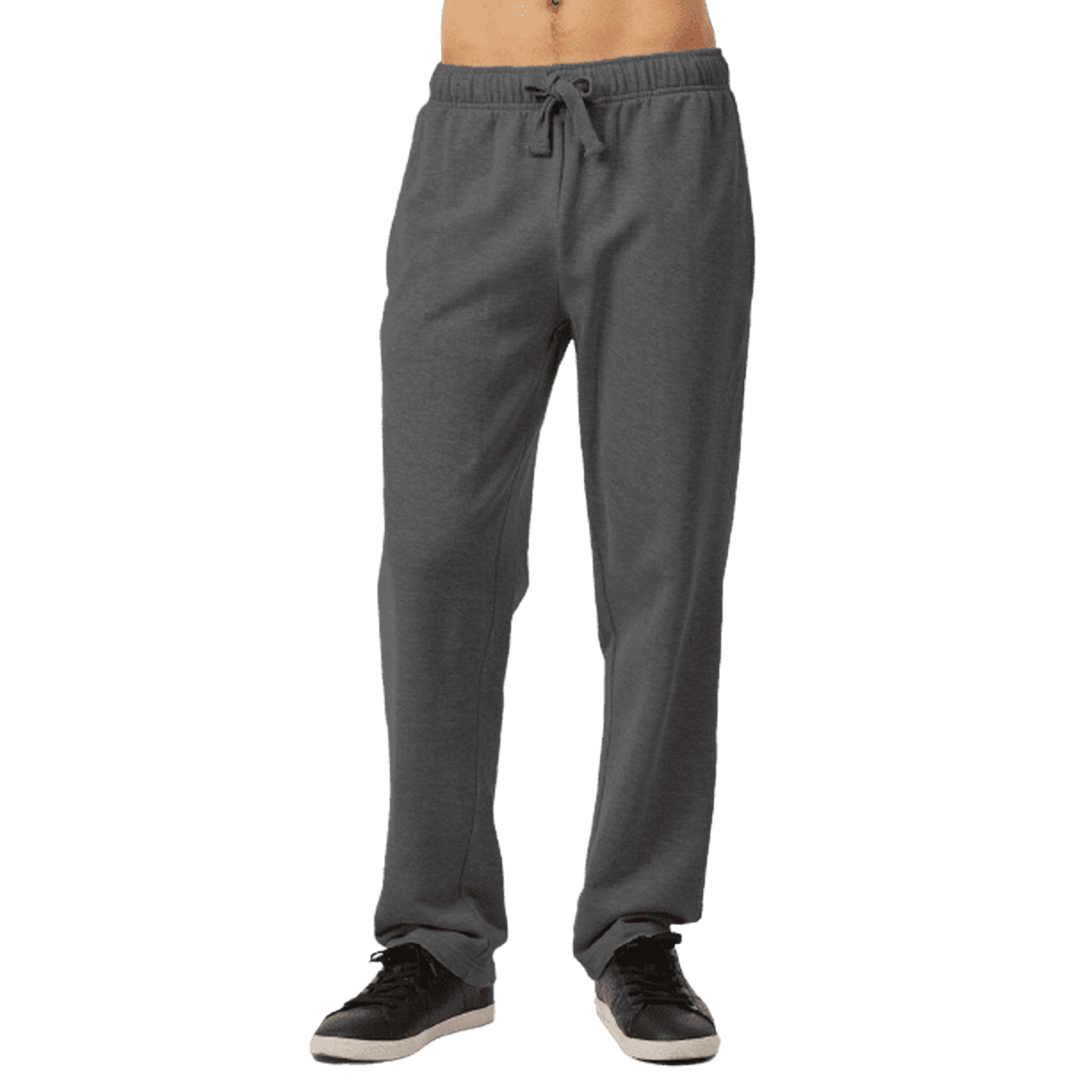 Click here for Generic Men‘s Open Bottom Terry Sweatpants Elastic... prices