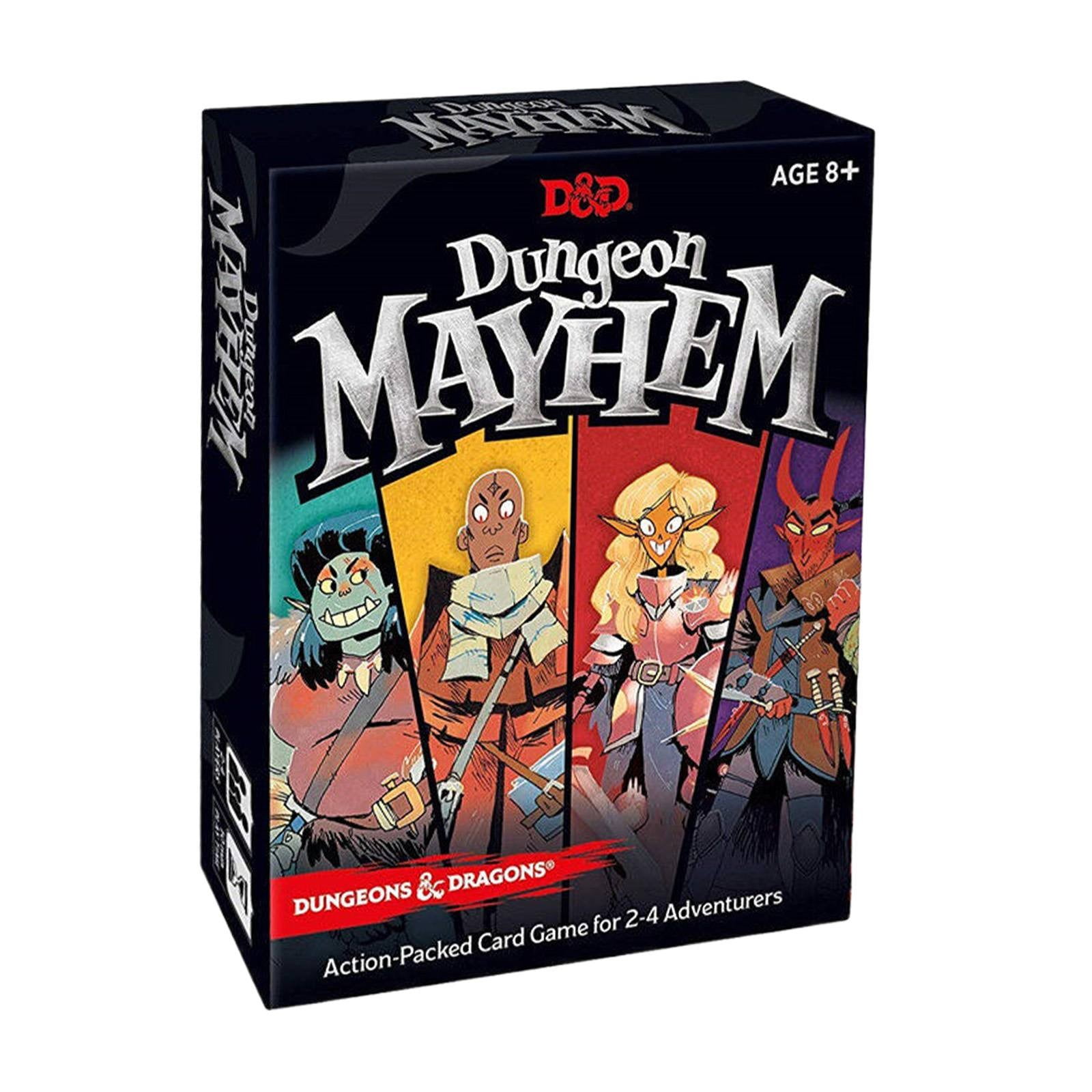 Click here for Easeky Dungeon Mayhem Card Game  2-4 Player Portab... prices