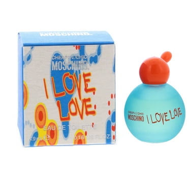 Moschino Fresh Chic I Love Love Mini Perfume for Women, 0.17 oz ...