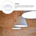 MLINS White Paper Lamp Shade Ceiling Decorative Unique Atmosphere ...