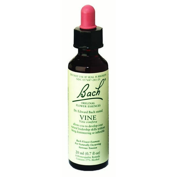 Bach Original Formulas Flower Remedies Drops, Vine, 0.7 Fl Oz - Walmart.com