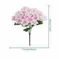 Garden Flo Artificial Flowers for Indoor Outdoor Landscaping, Faux ...