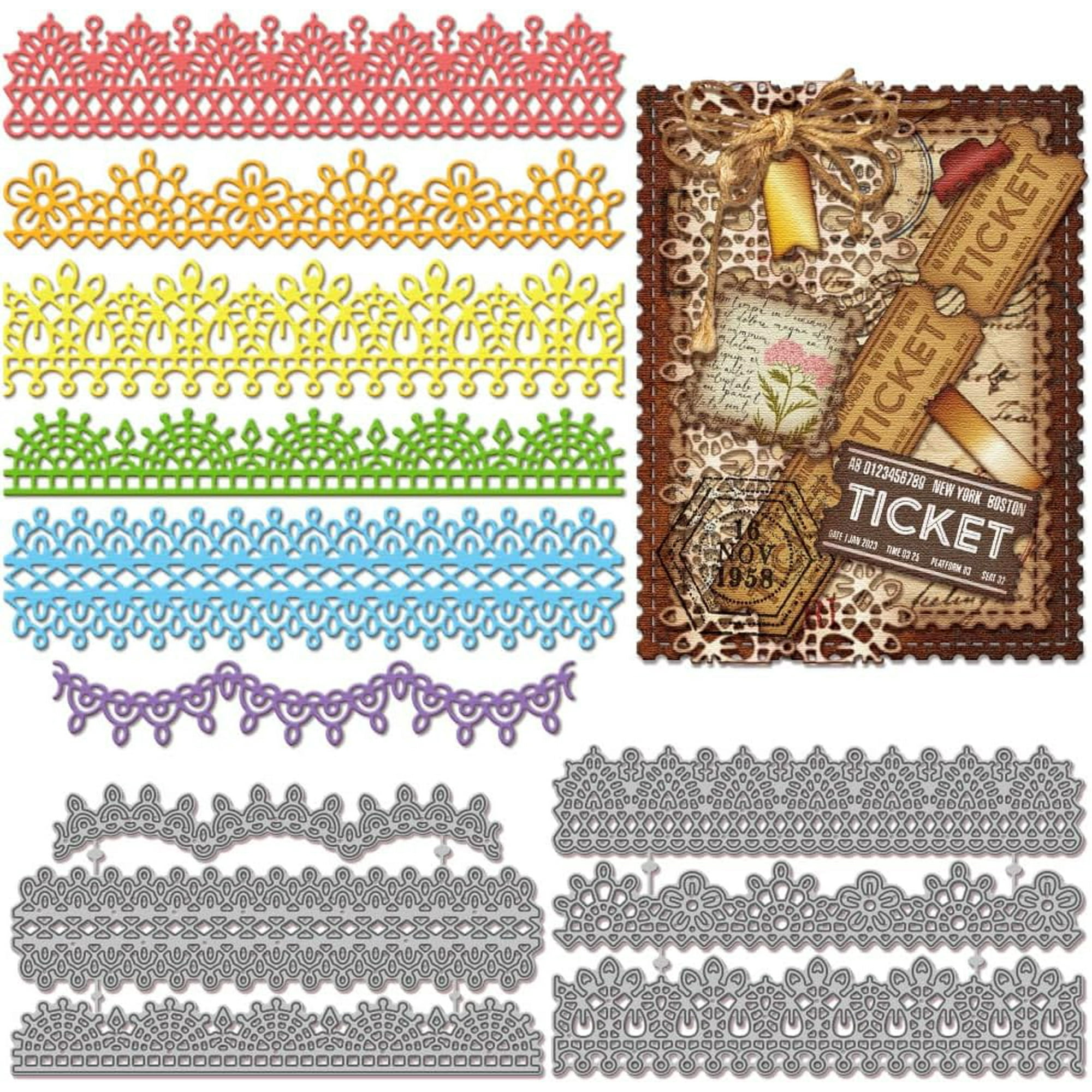 Click here for Nobrand Gorgeous Lace Cutting Dies Metal Frame Cor... prices