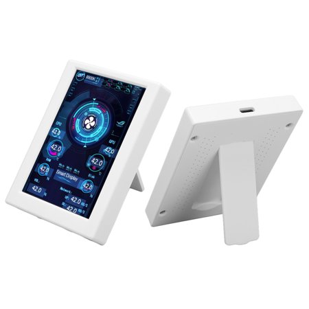 3.5 IPS USB Mini Screen, Type C PC Temperature Display PC Sensor Panel ...