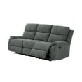 AC Pacific Ronald Contemporary Sofa, Grey - Walmart.com